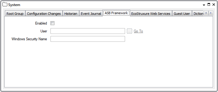 Core Configuration Guide - Enable or Disable ASB Framework Services ... Core Configuration Guide - Enable or Disable ASB Framework Services ...